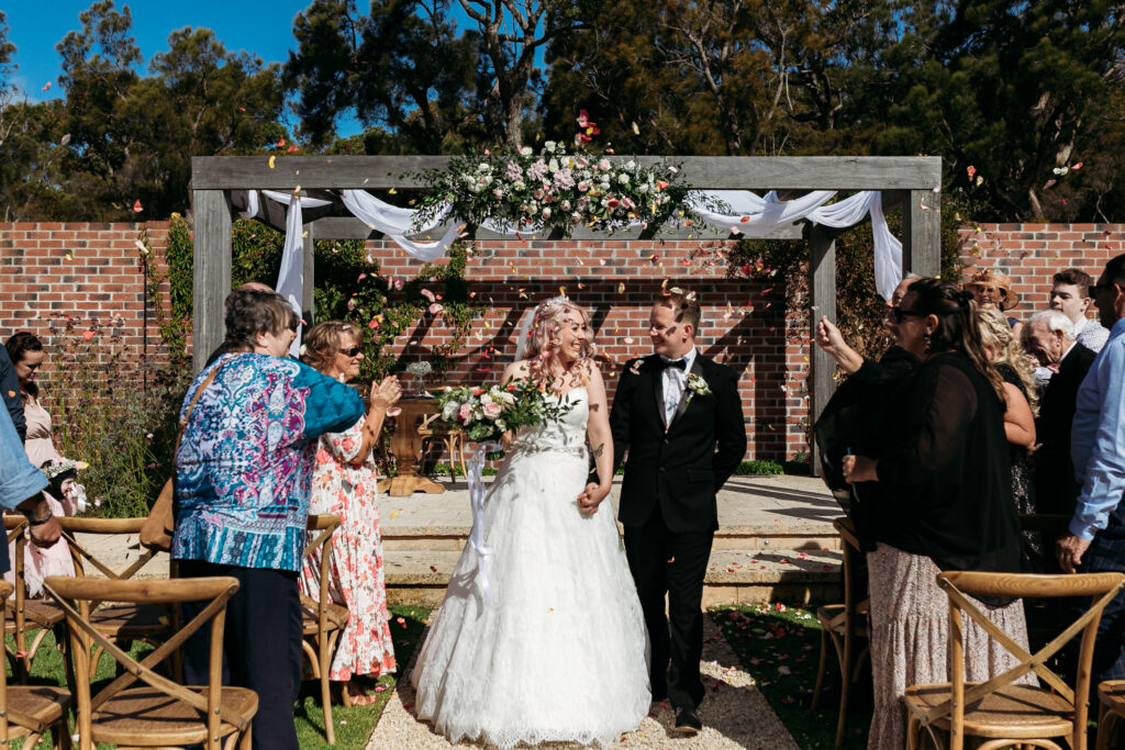 The Gardens at Bullimah Wedding * Emily & Ben's sweet nuptials.
