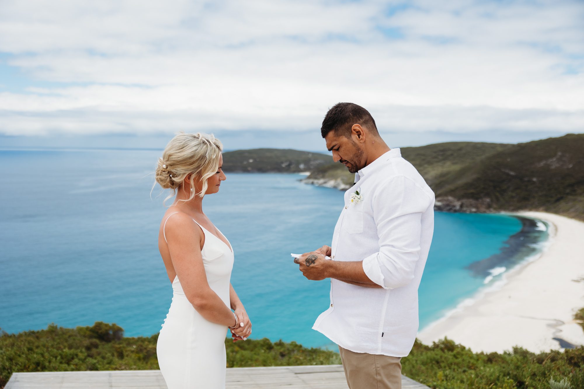 An Intimate Beach Wedding * Terri Lane & Patrick McNamara