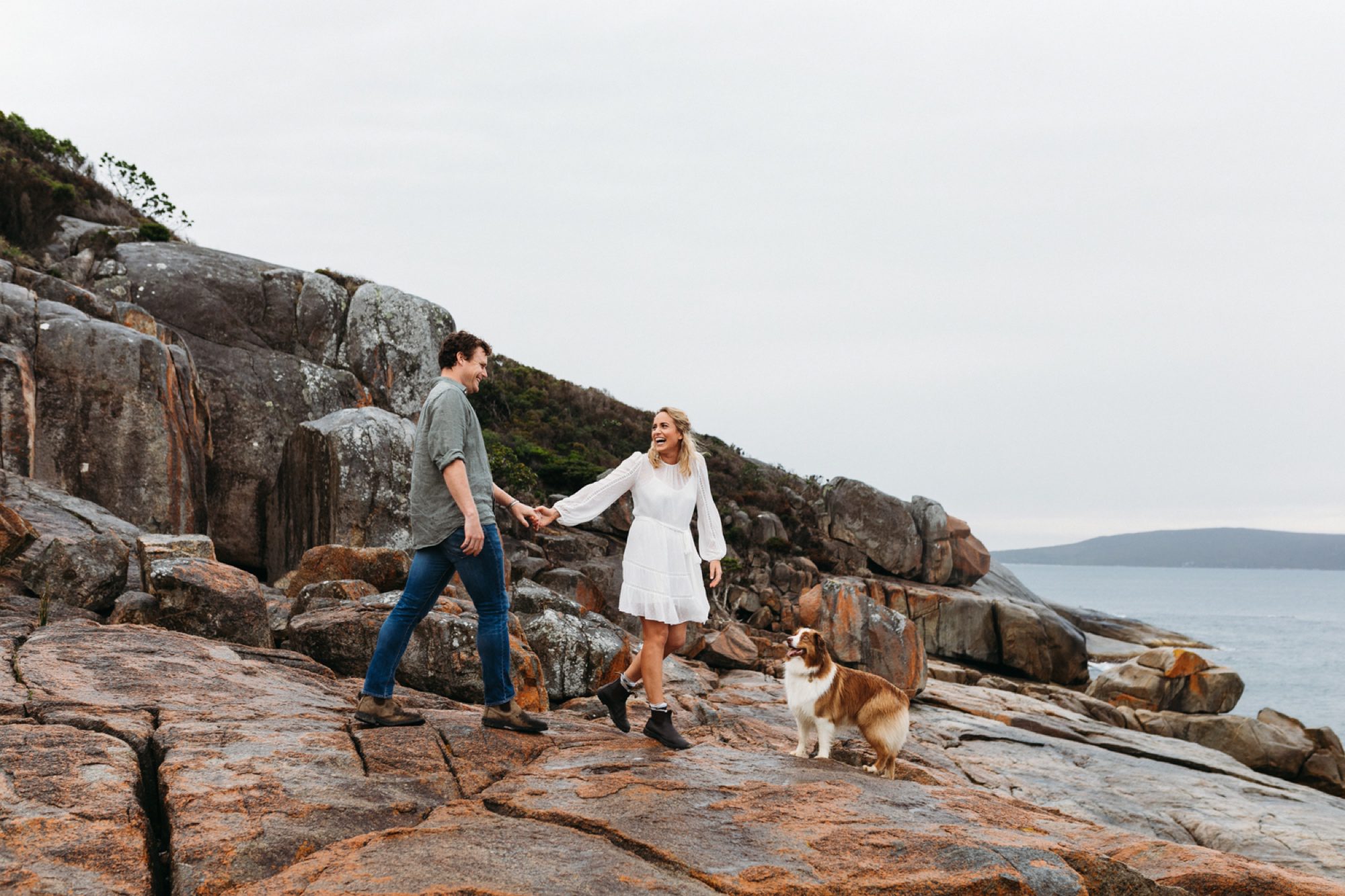 Love * History * Point King Lighthouse, Albany engagement session