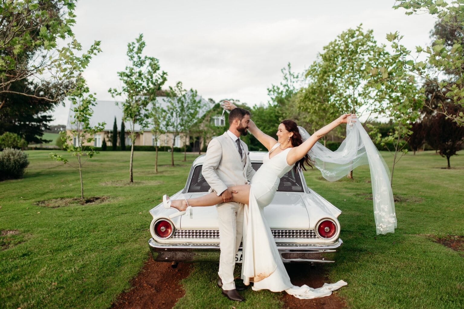 Bullimah Gardens shining brightly on Deb & Craig's Wedding Day 🍃